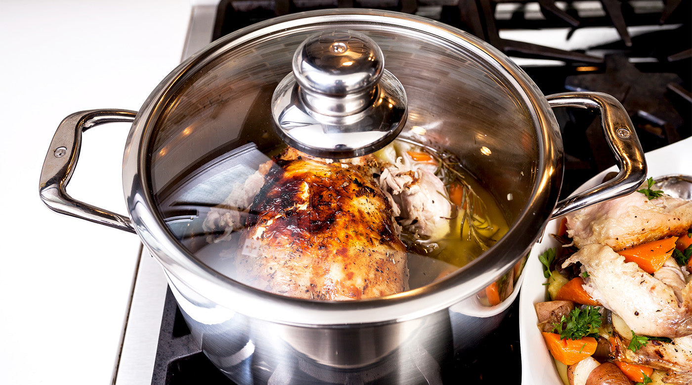 Edelstahl-Auflaufformen und Schmortöpfe - Swiss Diamond